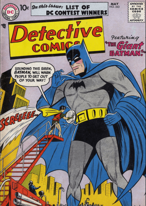 Issue 243 – “Batman the Giant!” – PUZZLED PAGAN PRESENTS