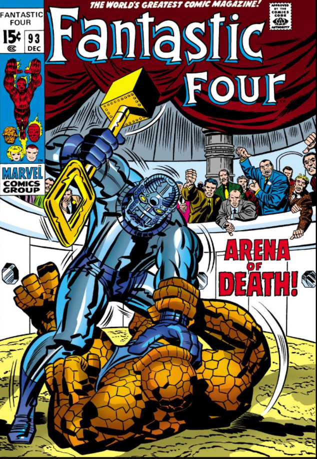 That Time Alien Gangsters Made the Thing a Gladiator – PUZZLED PAGAN ...