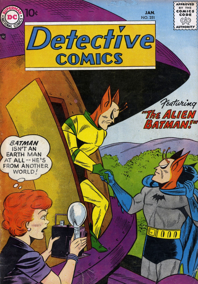 Issue 251 – “The Alien Batman” – PUZZLED PAGAN PRESENTS