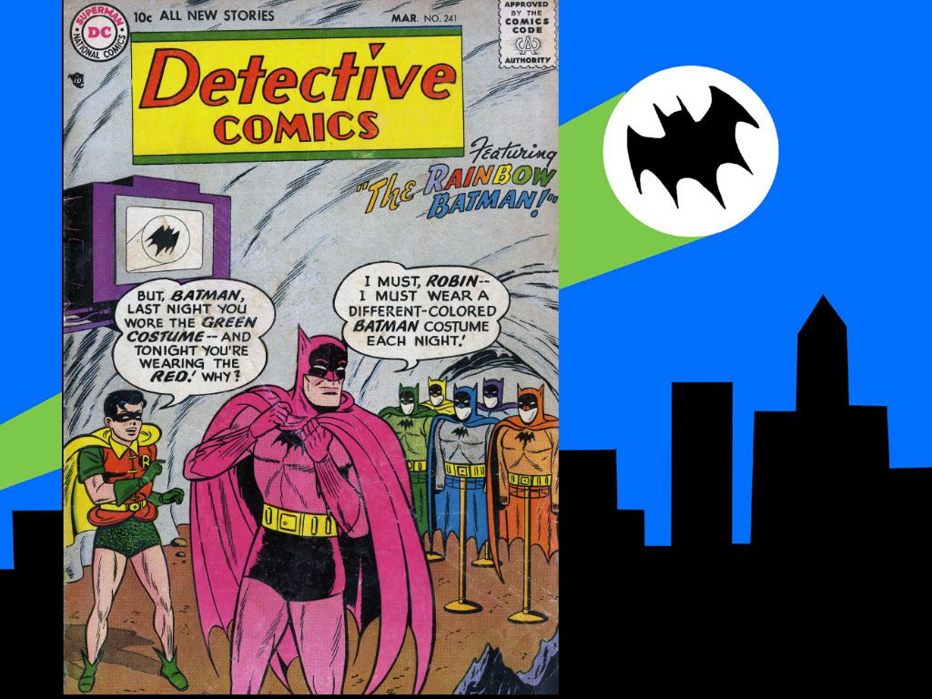 Issue 241 – “The Rainbow Batman” – PUZZLED PAGAN PRESENTS