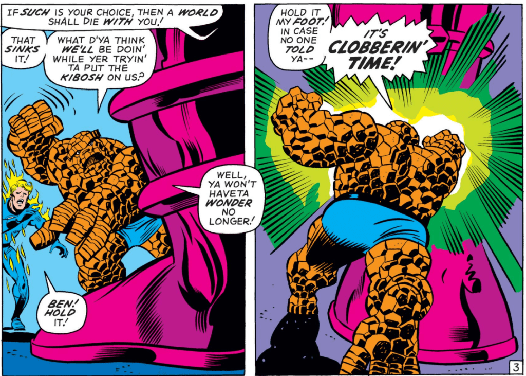 That Time the Fantastic Four Beat Up an Angel – PUZZLED PAGAN PRESENTS